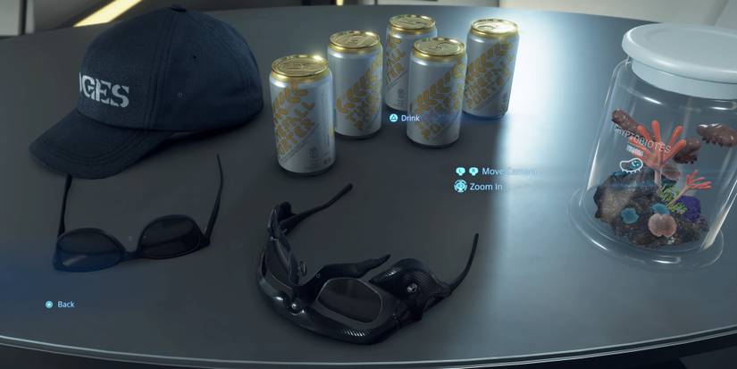 Everything Sam Can Do In His Private Room In Death Stranding
