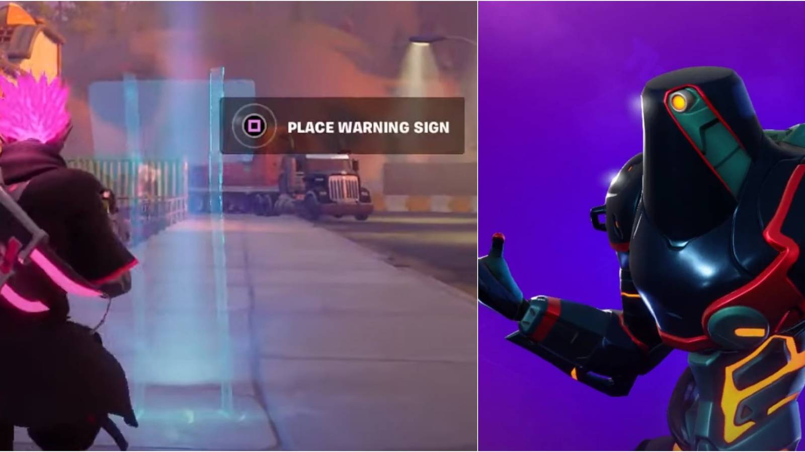 Where To Place The Warning Signs In Fortnite