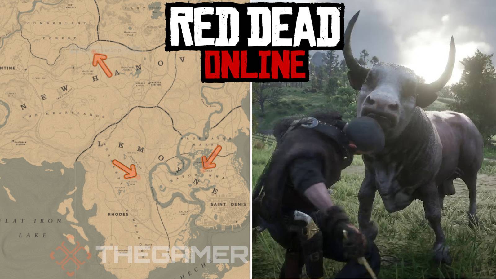 Red Dead Online: Best Bull Locations