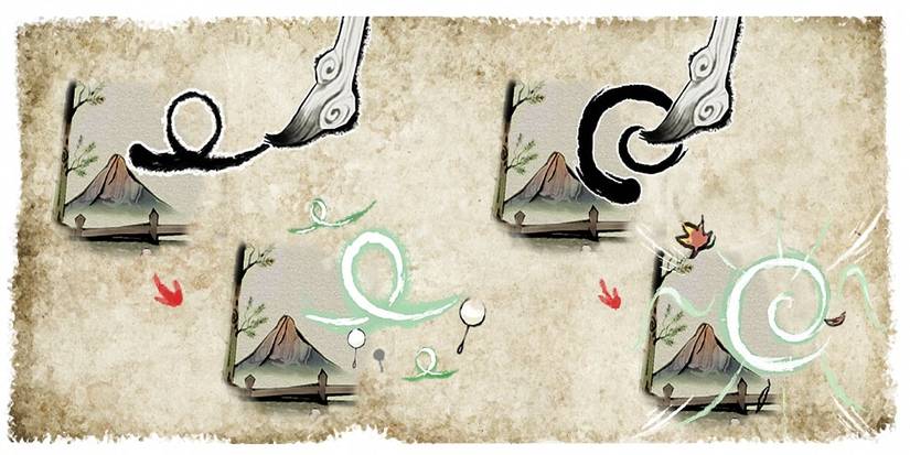 okami hidden brush techniques
