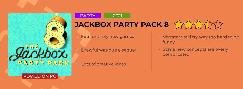 The Jackbox Party Pack 8 Review