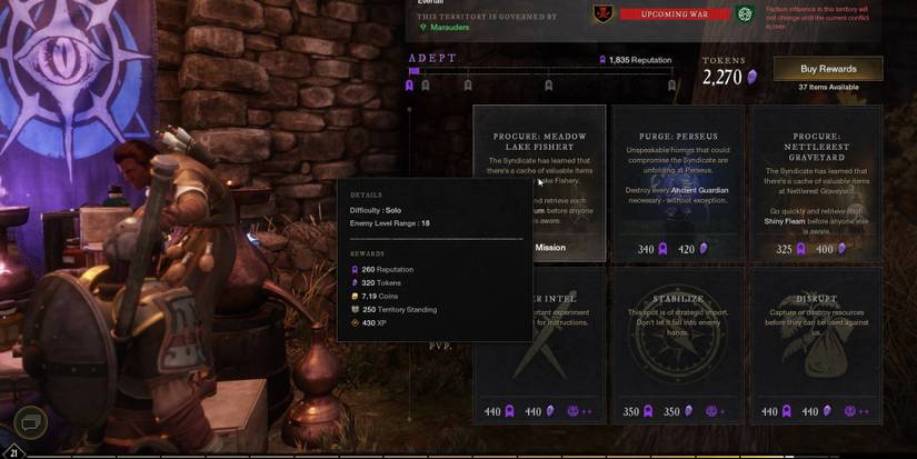 New World: How To Level Factions
