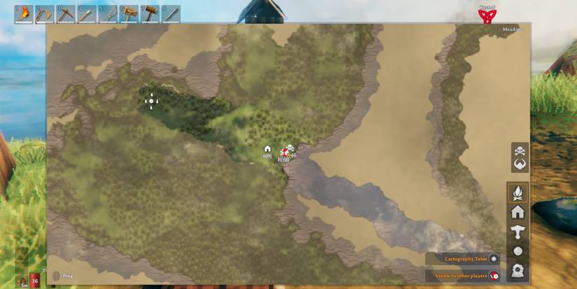 Valheim: How To Craft The Cartography Table