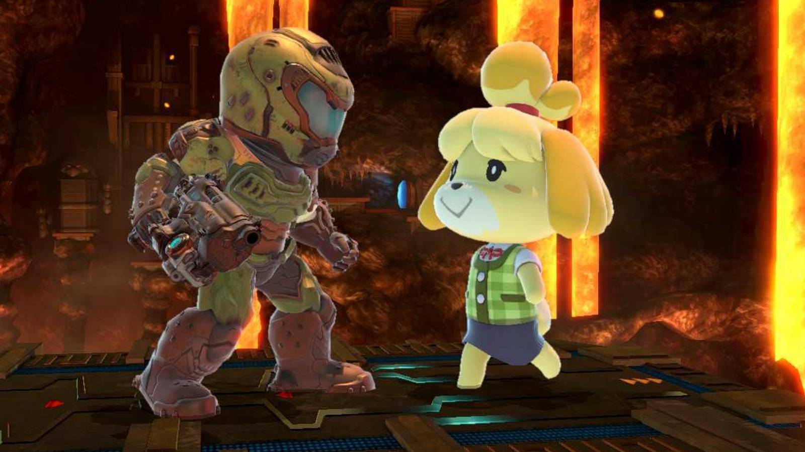 Doomguy And Isabelle Can Finally Be Together In Smash Ultimate
