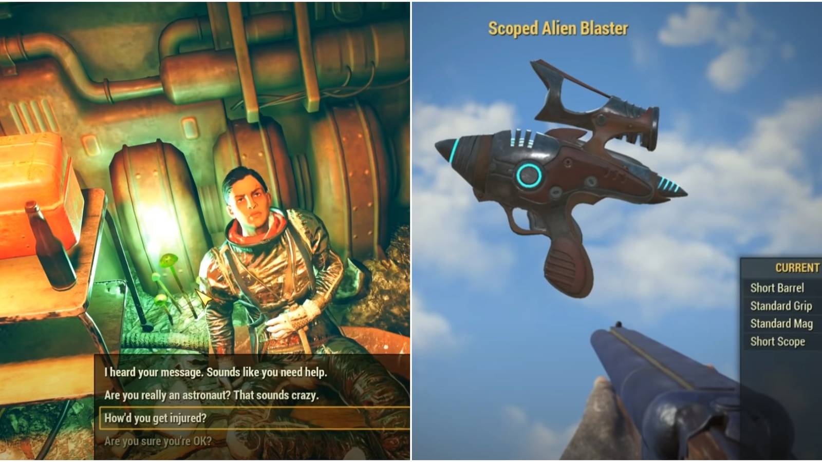 Fallout 76: Where To Get The Alien Blaster