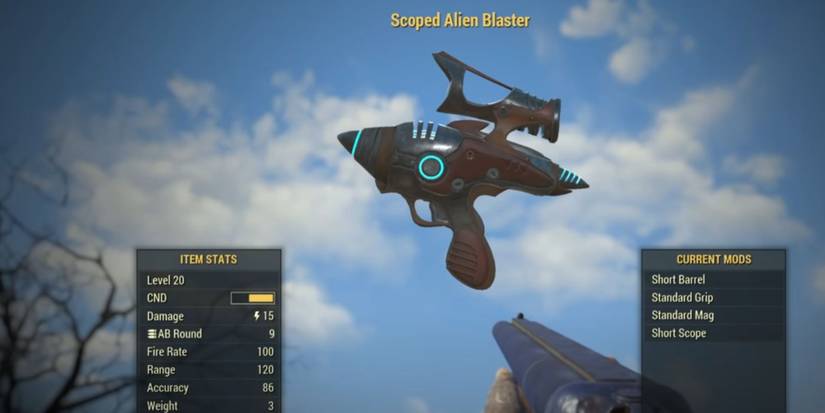 Fallout 76: Where To Get The Alien Blaster