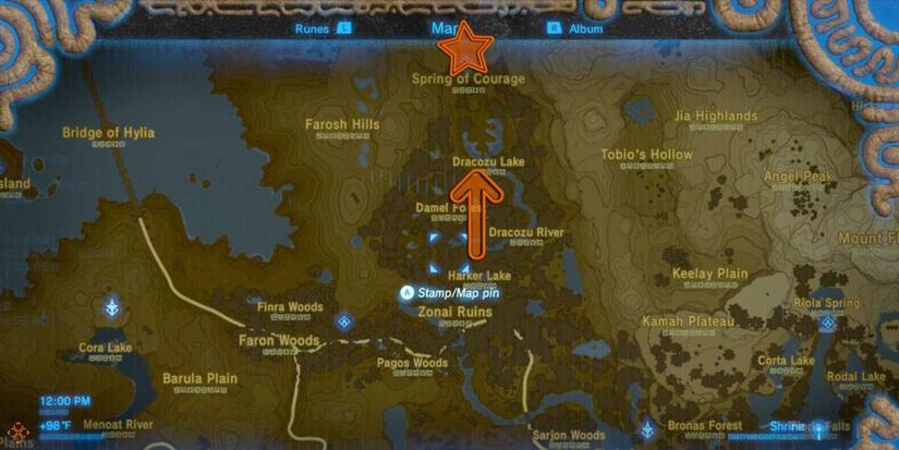 Breath Of The Wild: Where To Find The Spring Of Courage