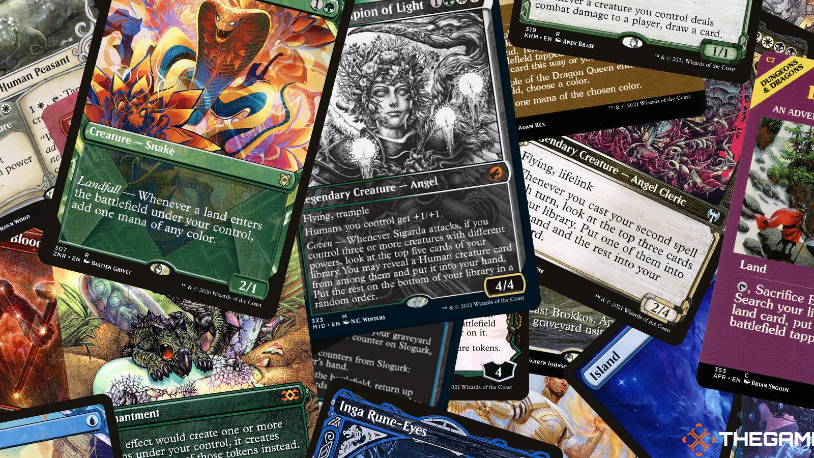 Every Showcase Frame In MTG