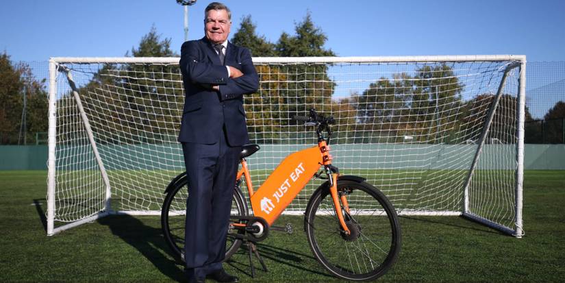 Just Eat Teams Up With Sam Allardyce To Deliver Tips And Takeaways