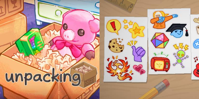 How To Unlock All Stickers In Unpacking