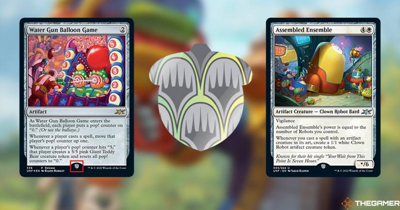 silver bordered cards