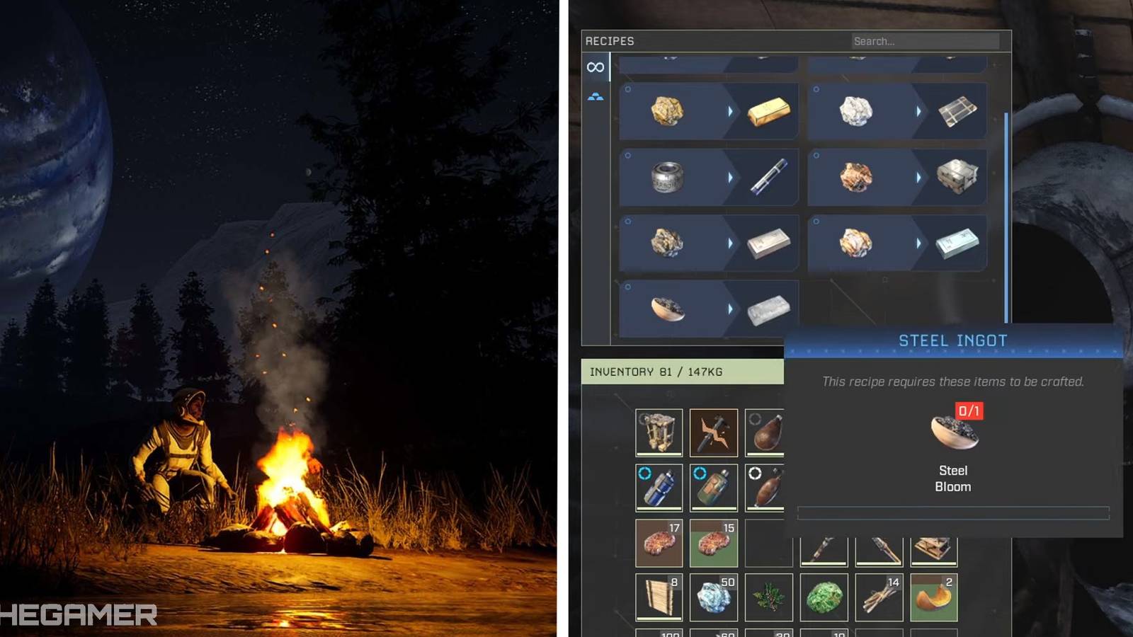 How To Make Steel And Craft Tools In Icarus