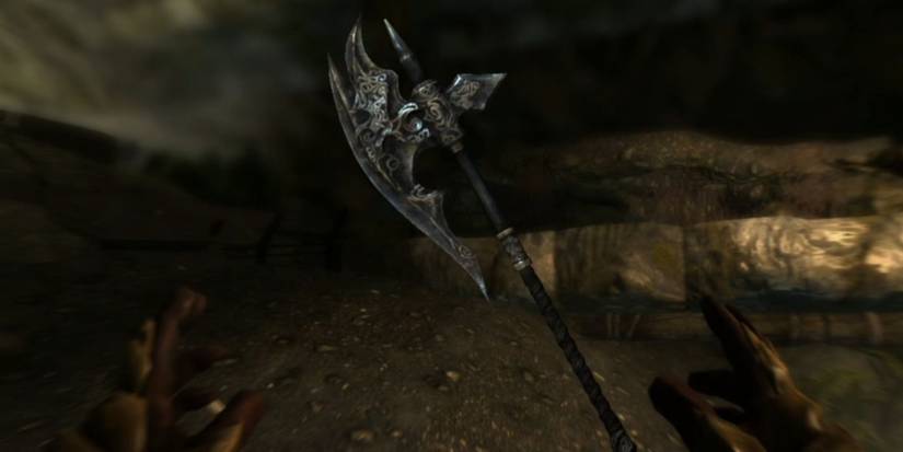 skyrim axe build