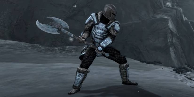 skyrim axe build