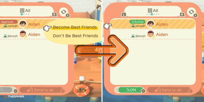 Animal Crossing: New Horizons - How To Add Players To Your Best Friends ...