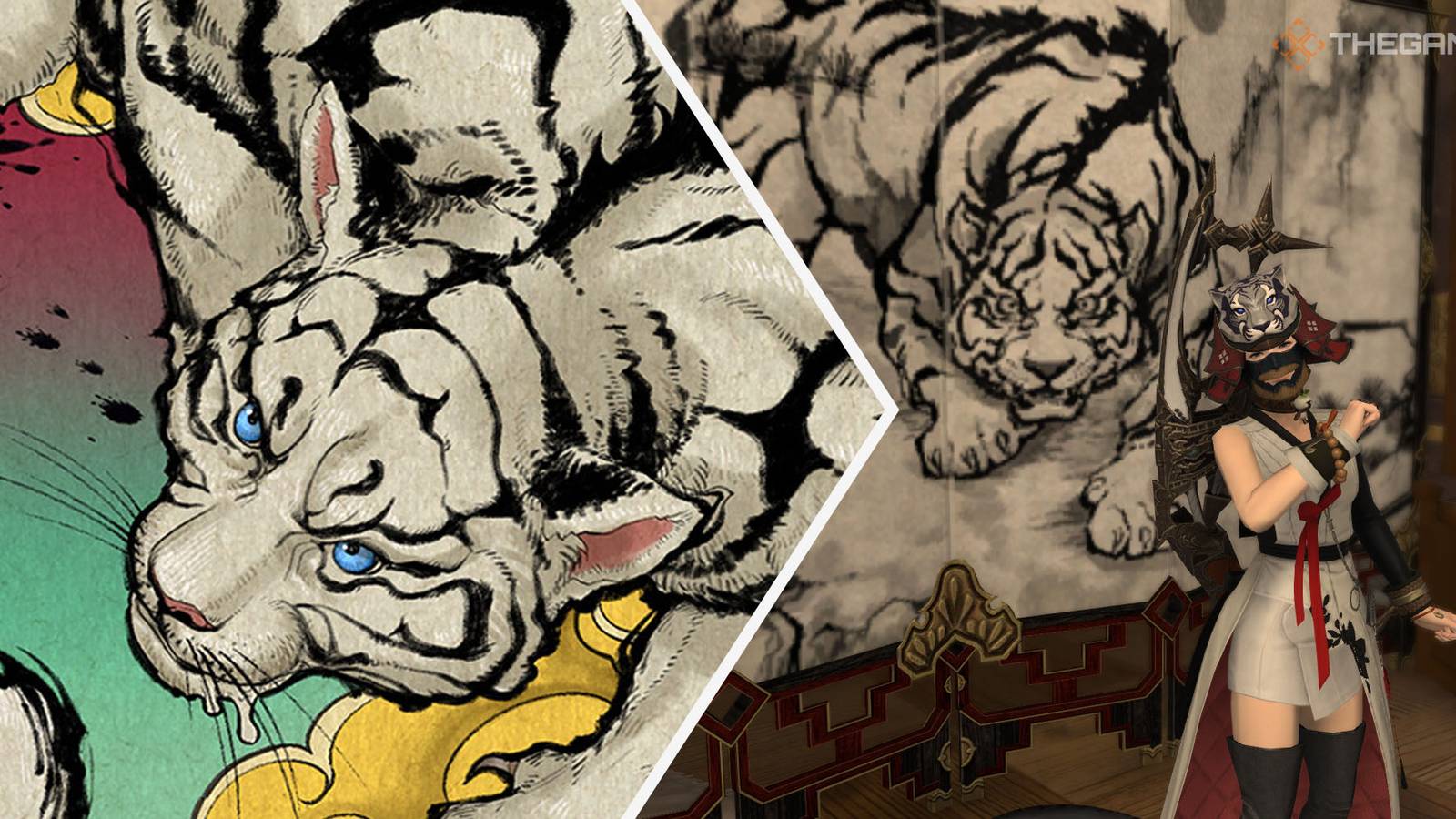How To Get The White Tiger Screen In FFXIV