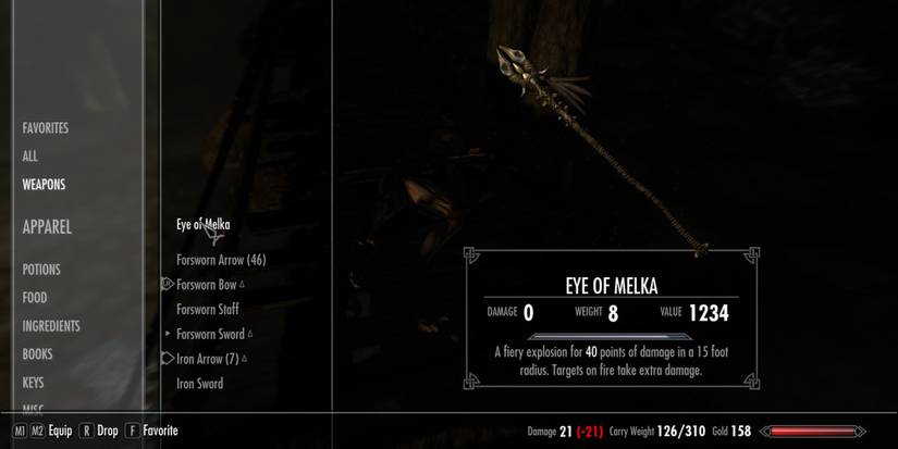 Skyrim: Blind Cliff Cave Walkthrough