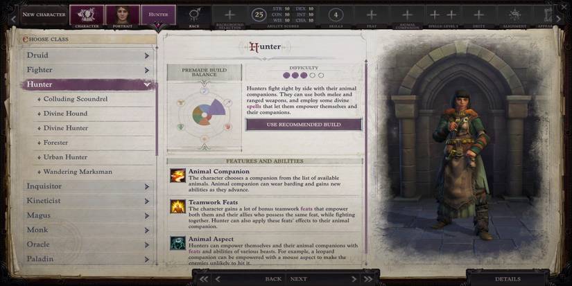 How To Build The Best Hunter In Pathfinder: WotR