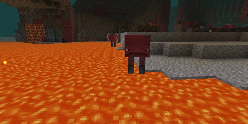 Minecraft: How To Tame And Ride A Strider