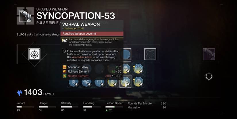 Destiny 2: Weapon Crafting Guide