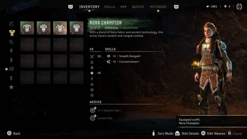 HFW: Every Outfit And How To Get Them