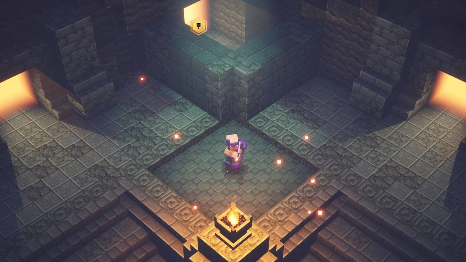 How To Solve The Soggy Cave Puzzle In Minecraft Dungeons