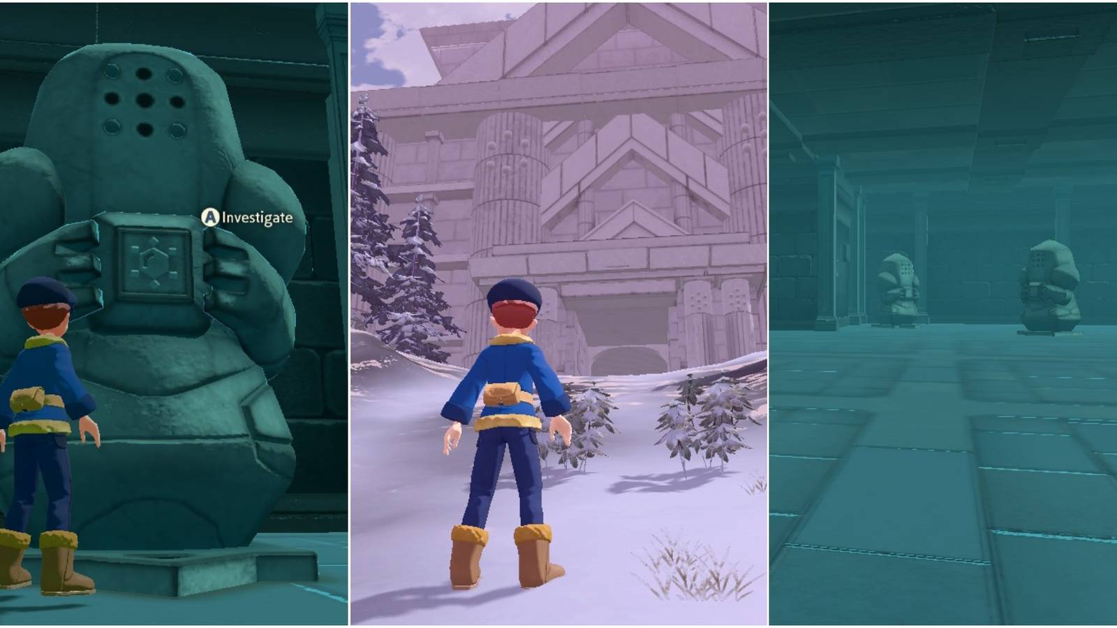 How To Open The Snowpoint Temple Doors In Pokemon Legends Arceus