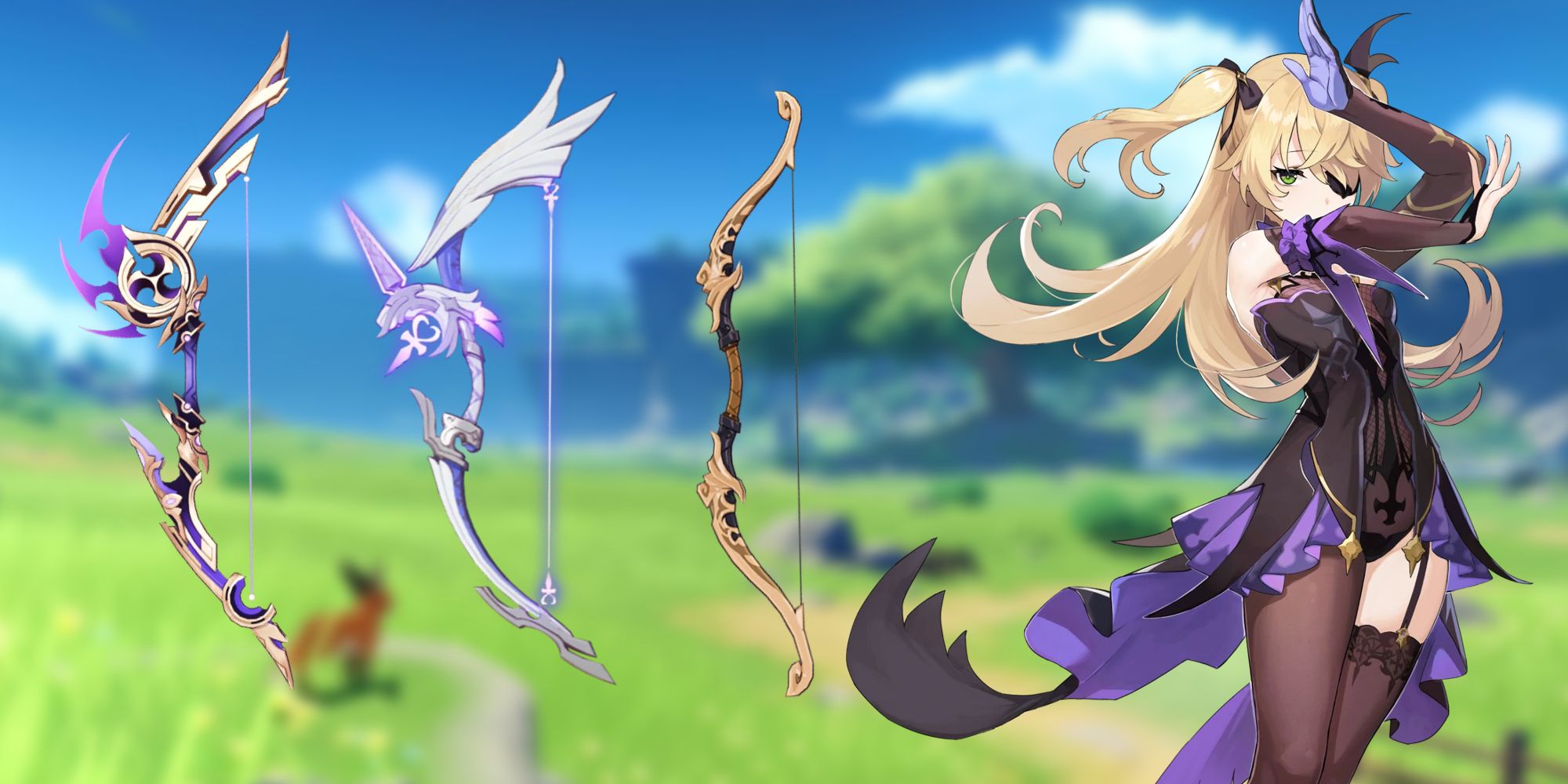 Genshin Impact: Fischl Best Weapons