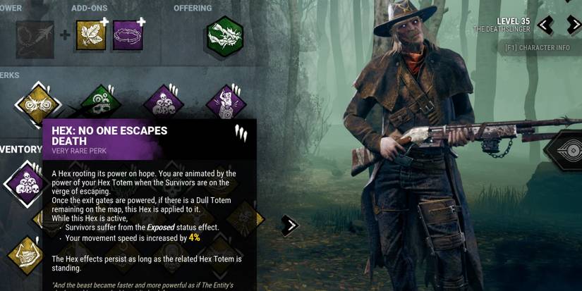 Dead By Daylight: 10 Best Perks For Endgame Killers