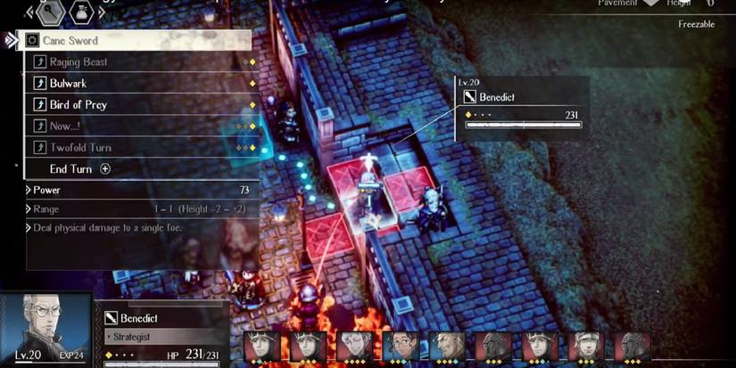 Triangle Strategy: Chapter 13, Part 2 - How To Beat Thalas And Erika