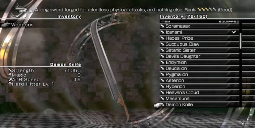 ffxiii weapons guide