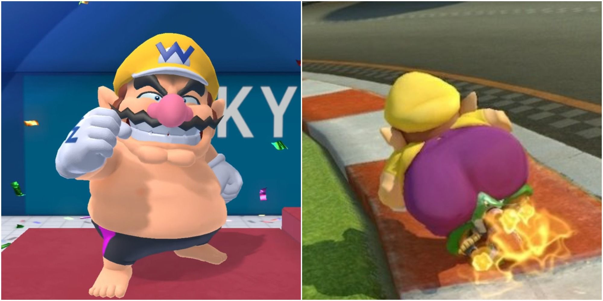 The Internet Thinks Nintendo Has Nerfed Wario's Bum