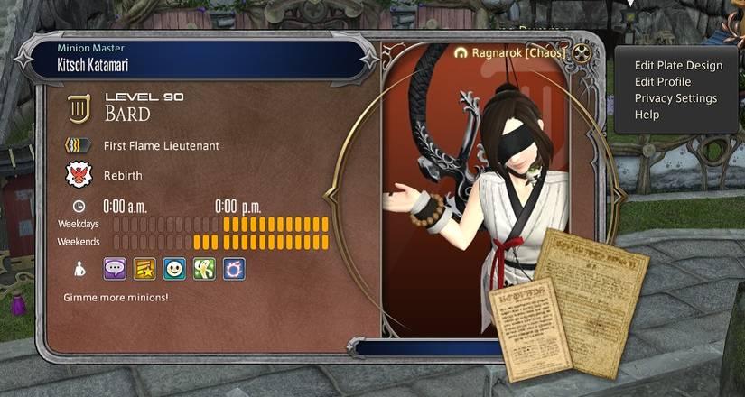 How To Create And Customize Adventurer Plates And Portraits In FFXIV