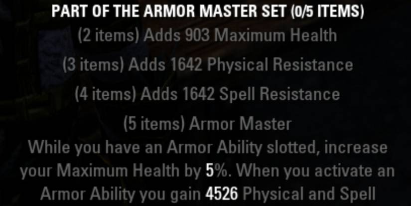 Elder Scrolls Online: Best Crafted Sets