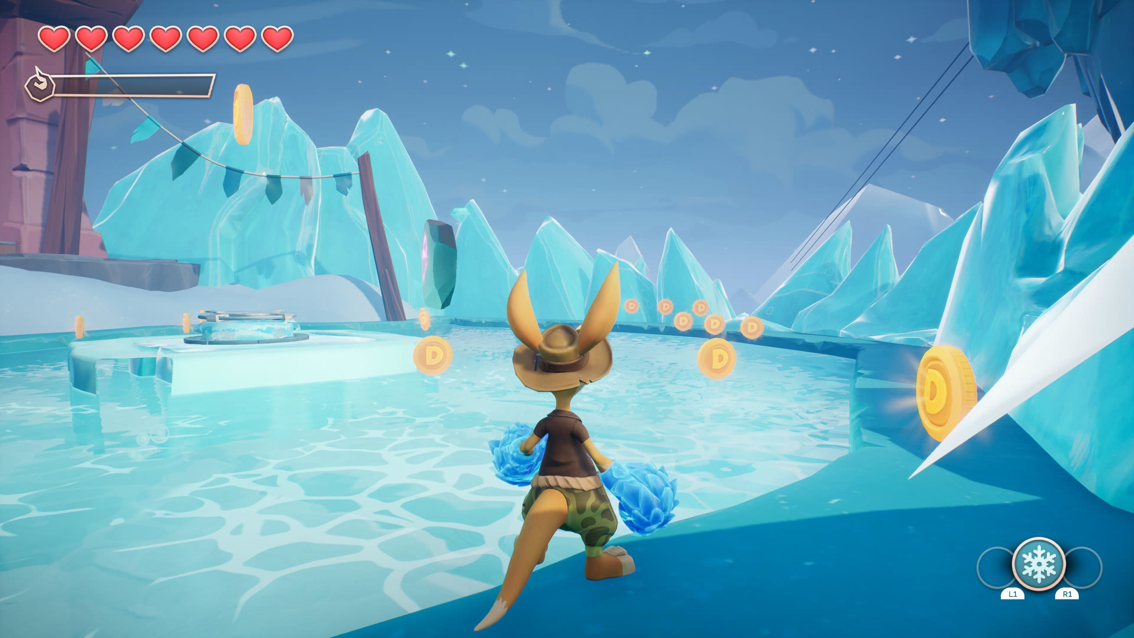 Where To Find All Collectibles In The Frozen Mountain In Kao The Kangaroo