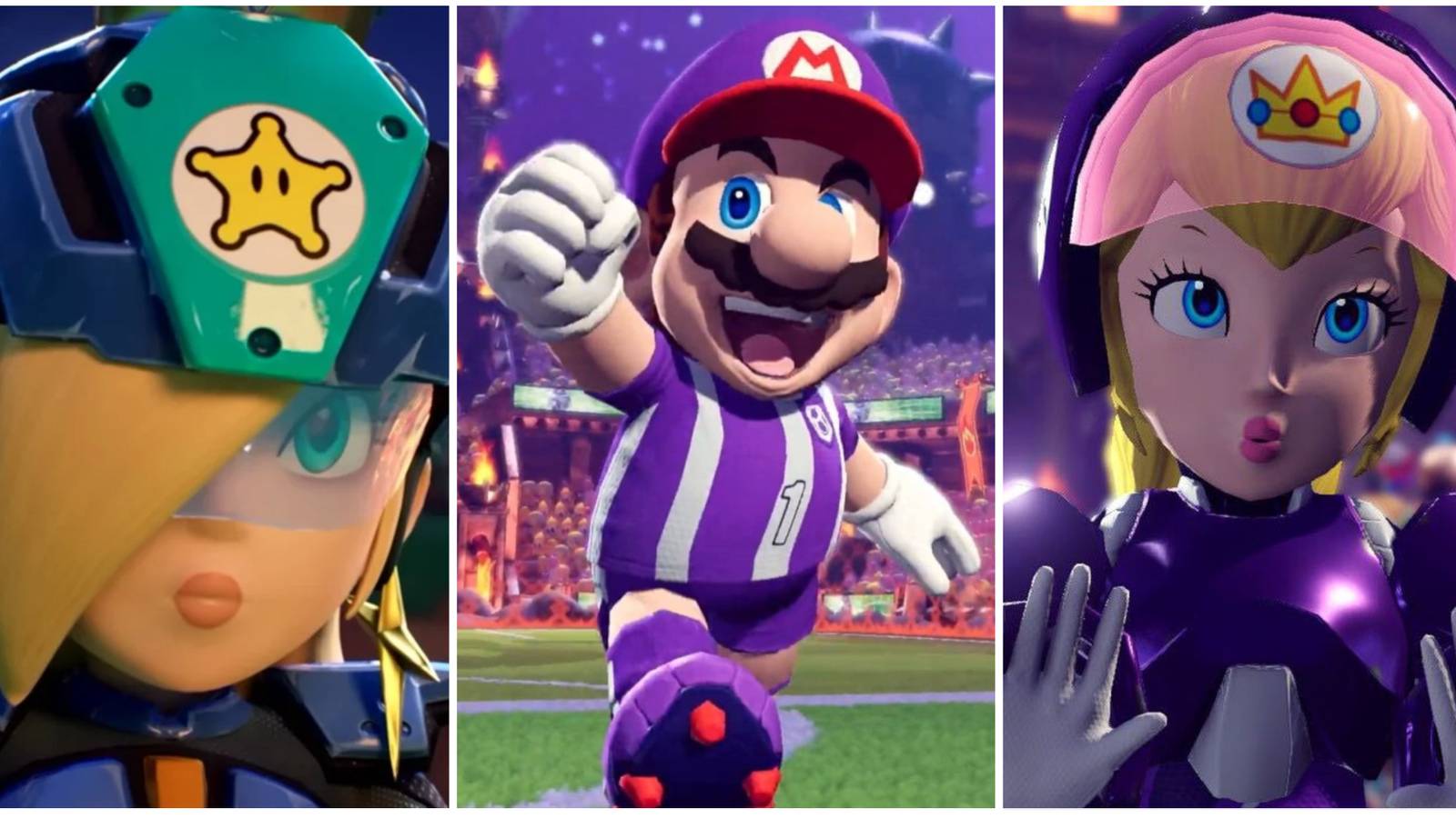 Every Playable Character In Mario Strikers Battle League Football Ranked 8107