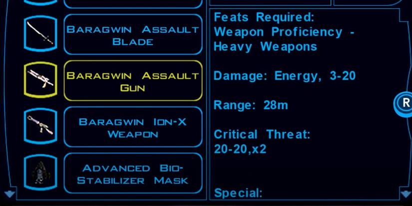 Star Wars: Knights Of The Old Republic – 10 Best Weapons In The Series ...