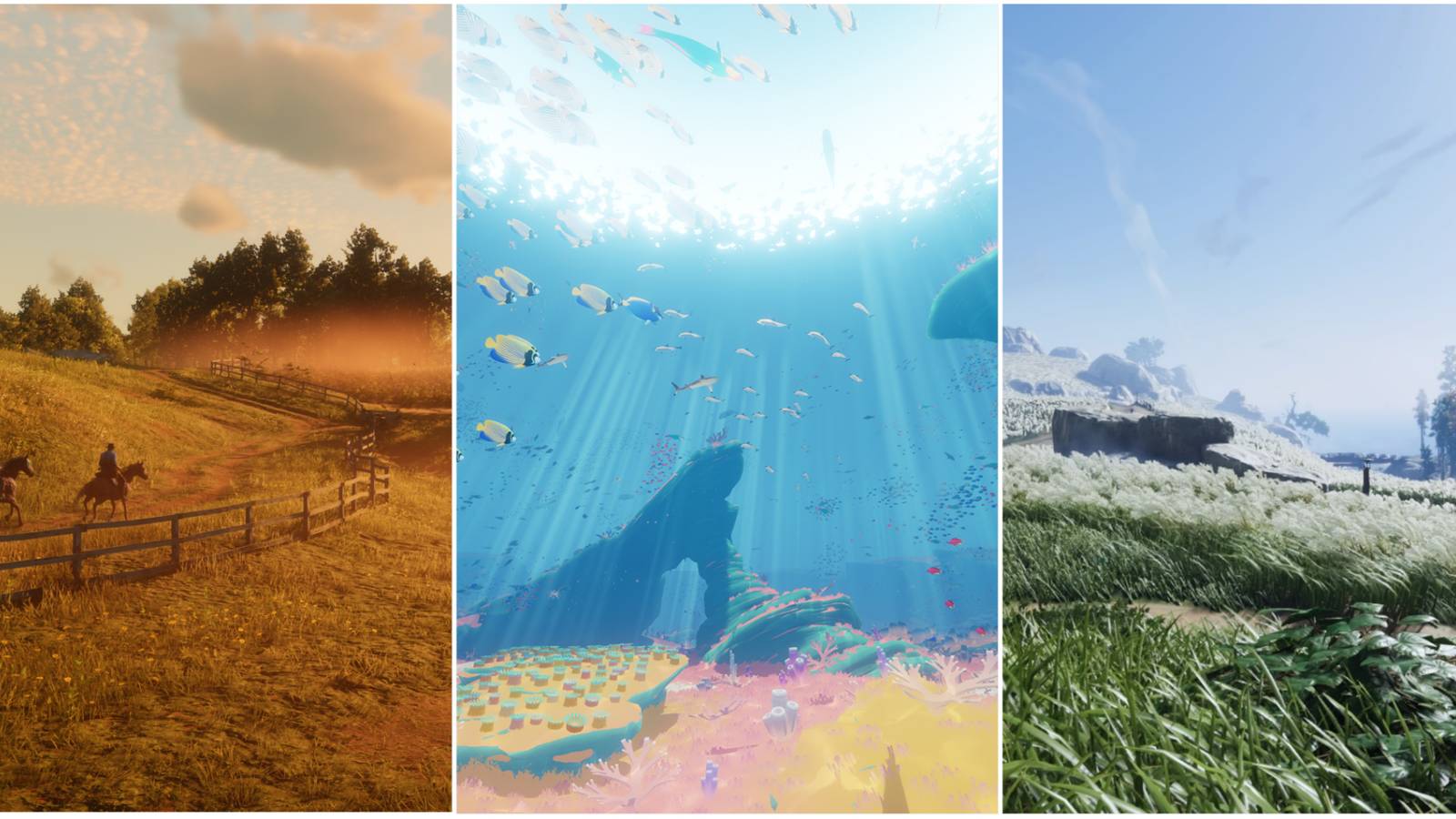 The Best Video Game Environments to Chill Out In