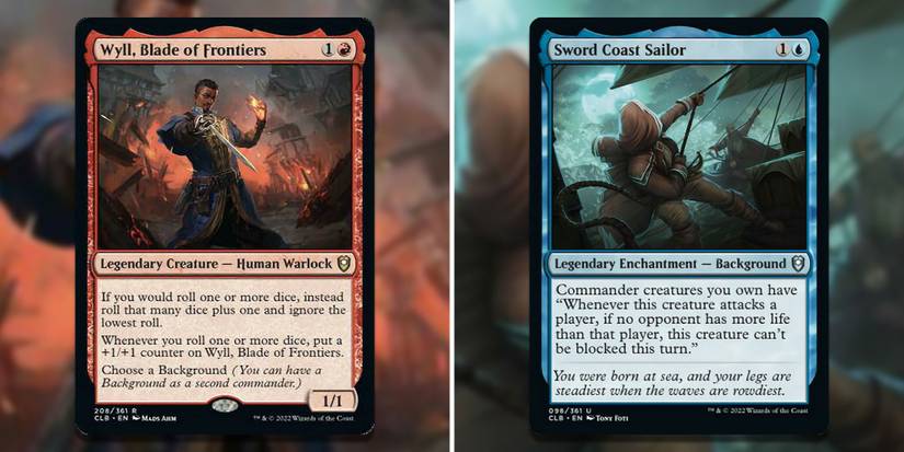 blue backgrounds mtg