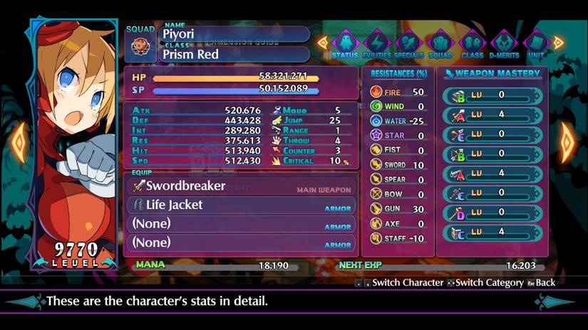Disgaea 6 - Piyori Character Guide