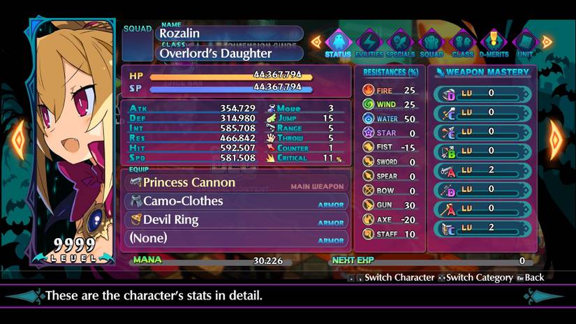 Rozalin Character Guide For Disgaea 6