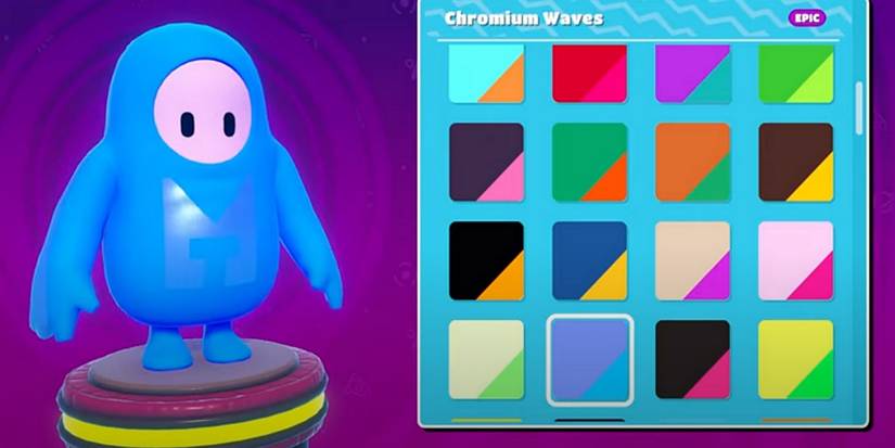 fall guys colour challenge