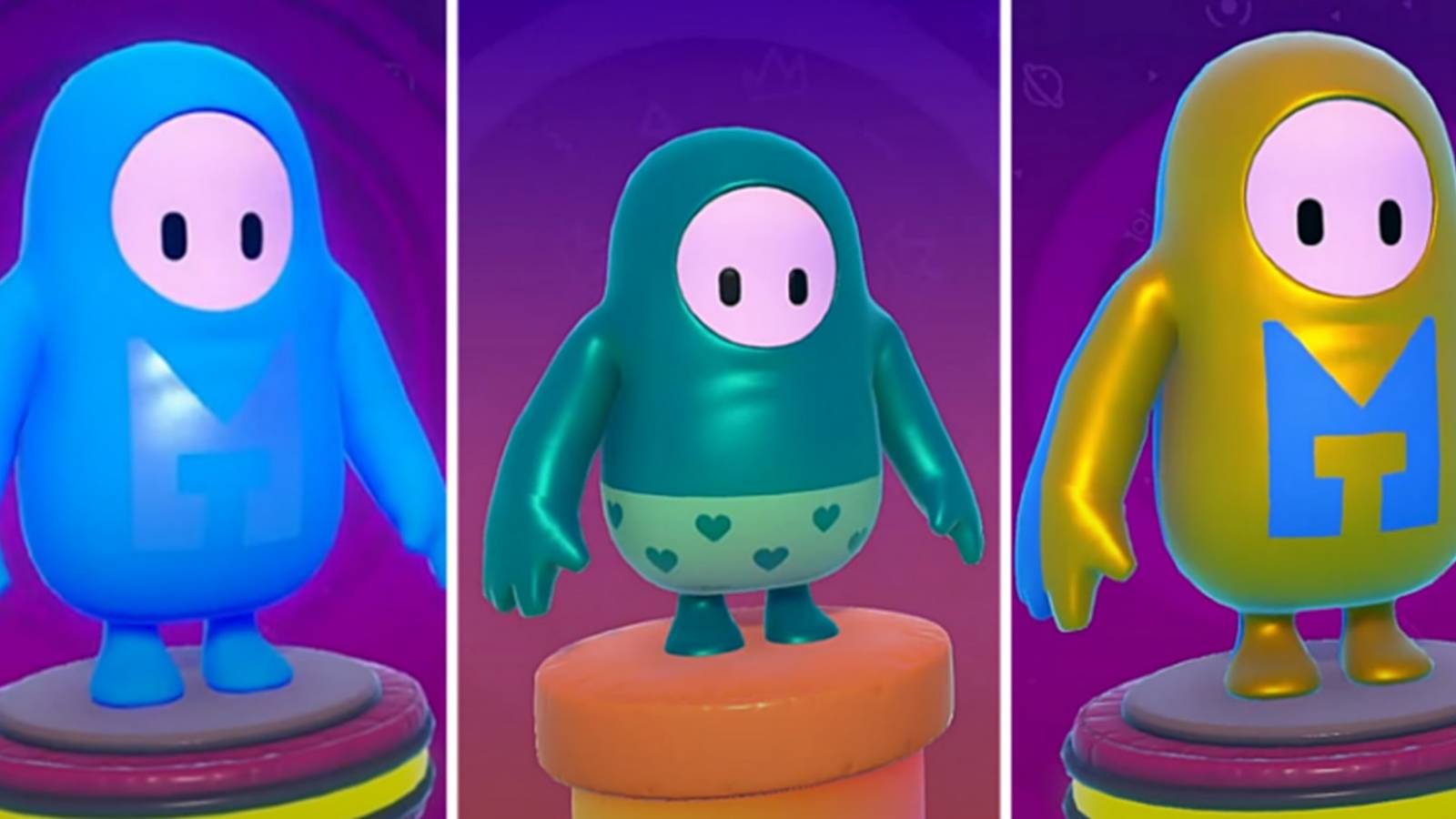 fall guys colour challenge