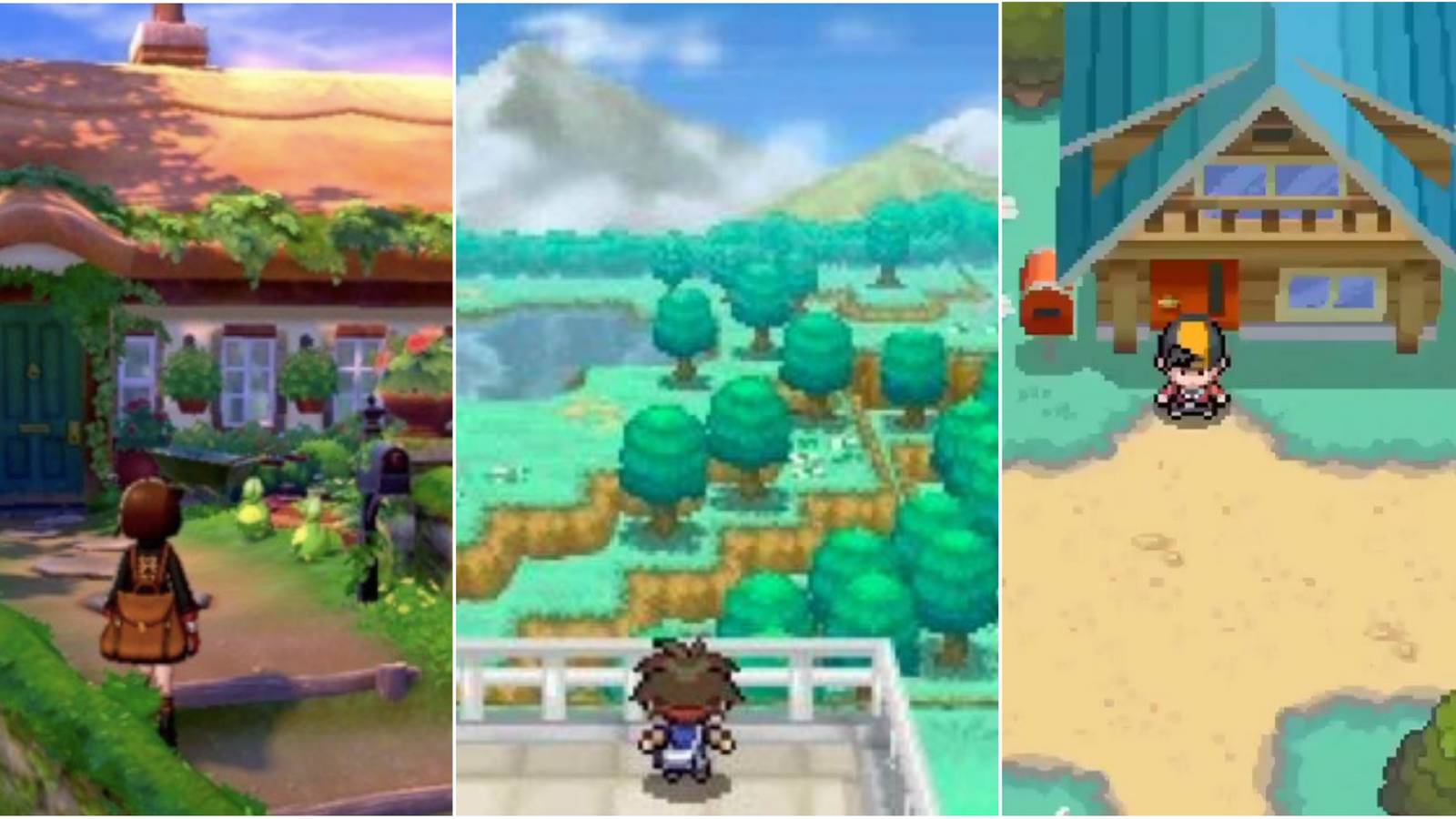 Every Starting Home Town In Pokemon, Ranked