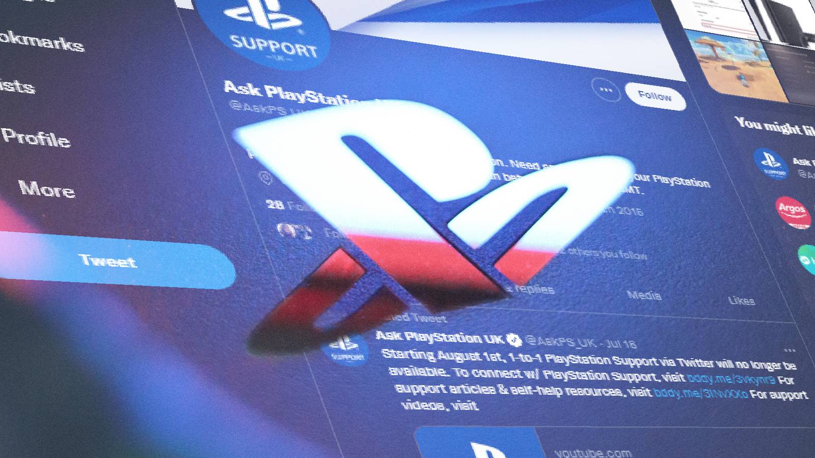 PlayStation Dropping Support Via Twitter In August