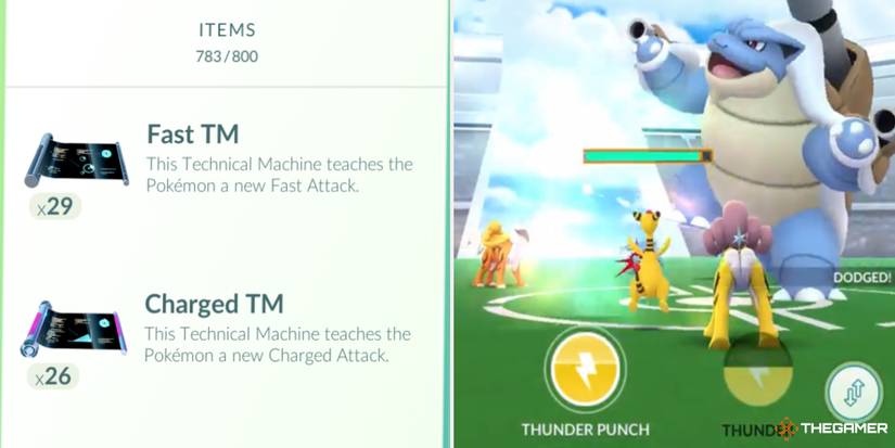 Your Guide To TMs In Pokemon Go