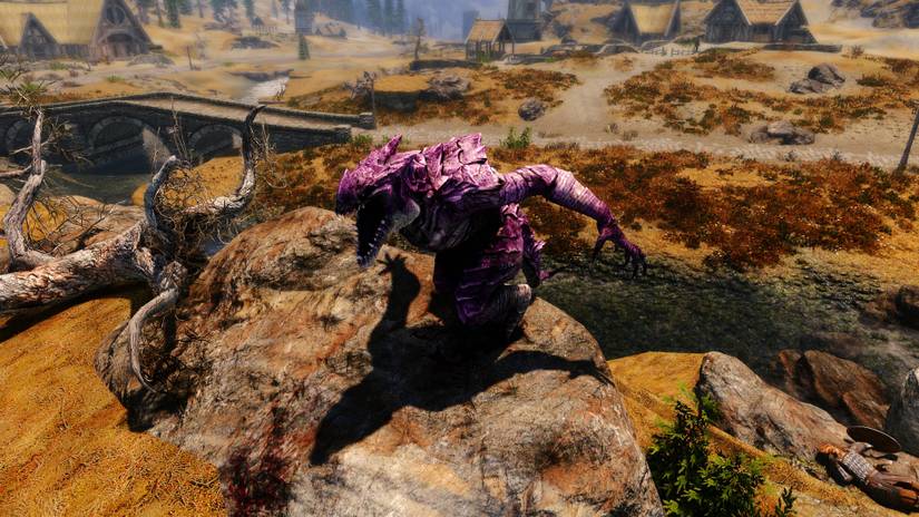 Skyrim Mod Lets You Become A Dragon