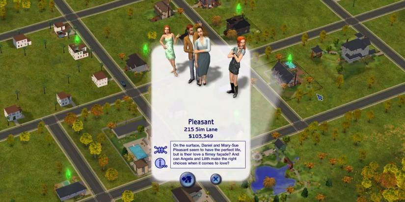 The Sims: A Complete History Of The Pleasant Family