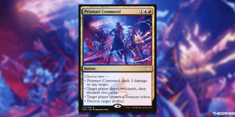 Blue/Red Commander Staples In MTG