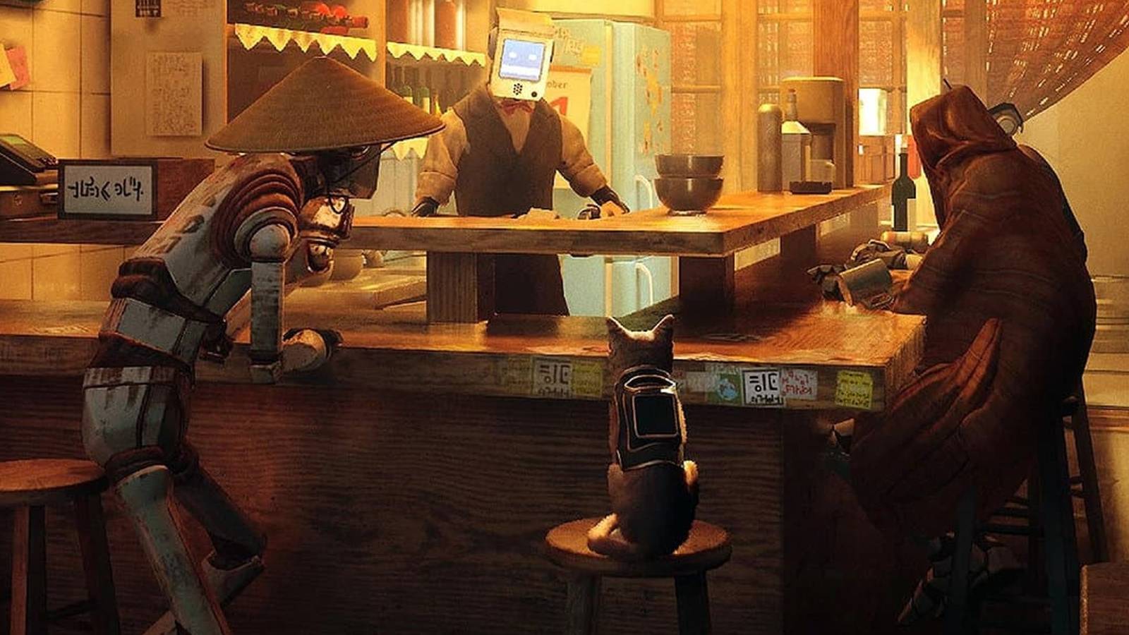 Stray's Robots Eat Literal RAMen